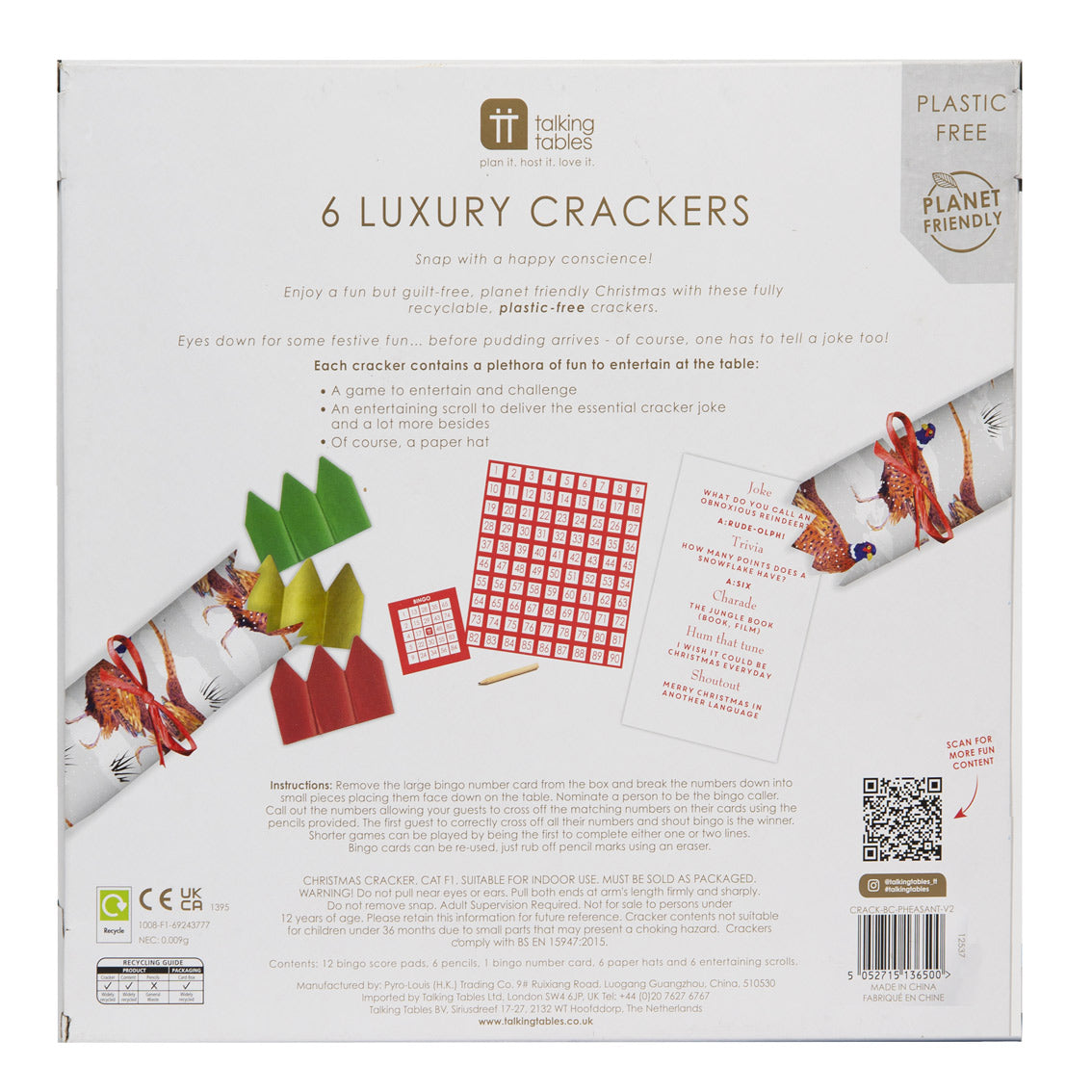 Talking Tables - Luxury Crackers – Baydon Grange Gifts