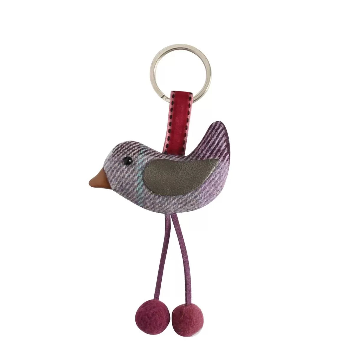 Earth Squared - Tweed Bird Key Rings – Baydon Grange Gifts