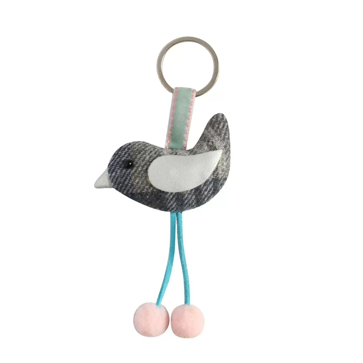 Earth Squared - Tweed Bird Key Rings – Baydon Grange Gifts